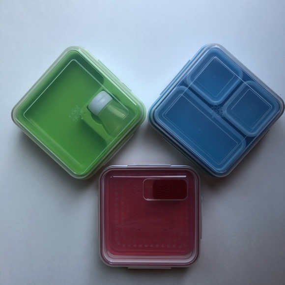 Cool Gear | Kitchen | Cool Gear Food Storage Containersset Of 3 | Poshmark